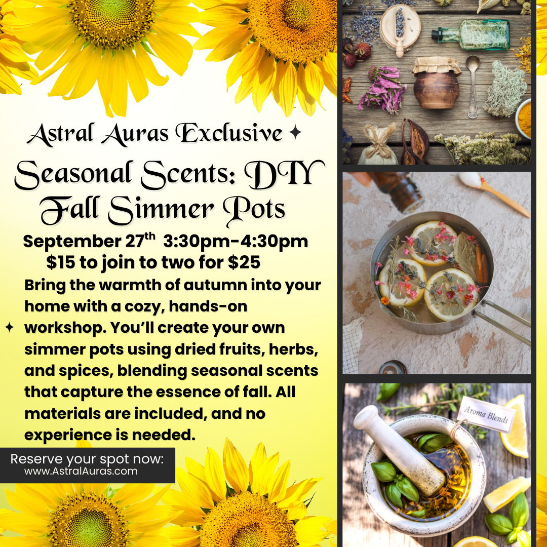 Seasonal Scents: DIY Fall Simmer Pots – Astral Auras