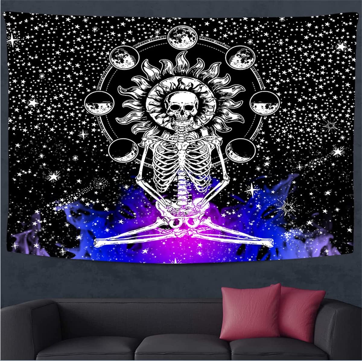 Meditating Skeleton – Astral Auras